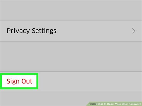 How To Reset Your Uber Password With Pictures Wikihow Tech