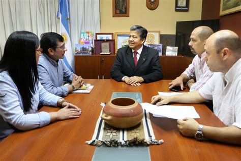 El Rector De La Unse Recibió A Destacados Conferencistas