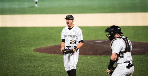 Wake Forest Baseball Demon Deacons Make History On Day 1 Of The 2024