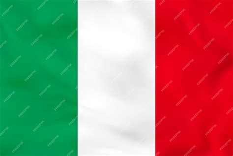 Premium Vector Italy Waving Flag Italy National Flag Background Texture