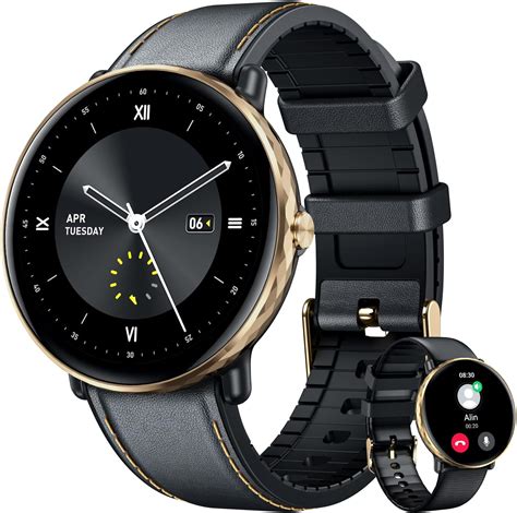 Amazon LIGE Men S Smart Watch Bluetooth Phone Calls 1 43 AMOLED