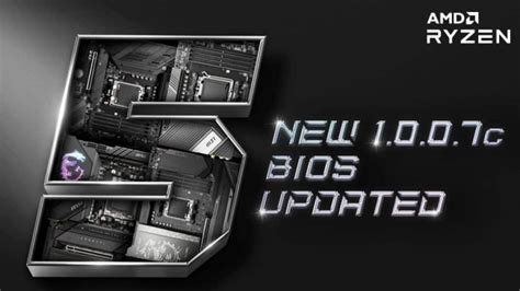 Msi Amd Agesa Pi 1 0 0 7c Bios Update Adds Support For Higher Frequency Ddr5 Memory Modules