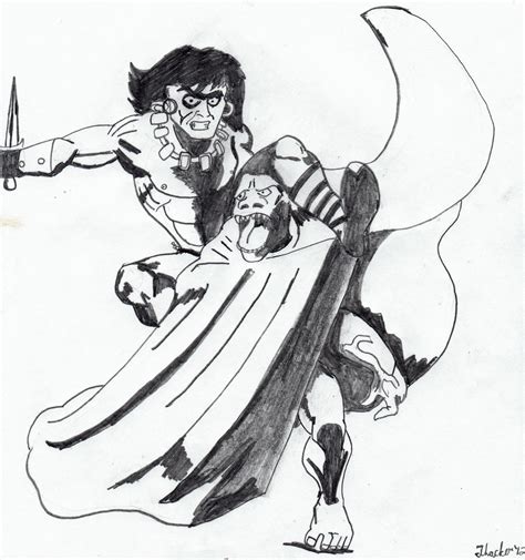 Conan Vs Ape By Arak 8 On Deviantart