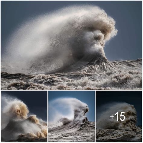 Ontario Photographer Captures Massive Wave That Looks Like The Perfect