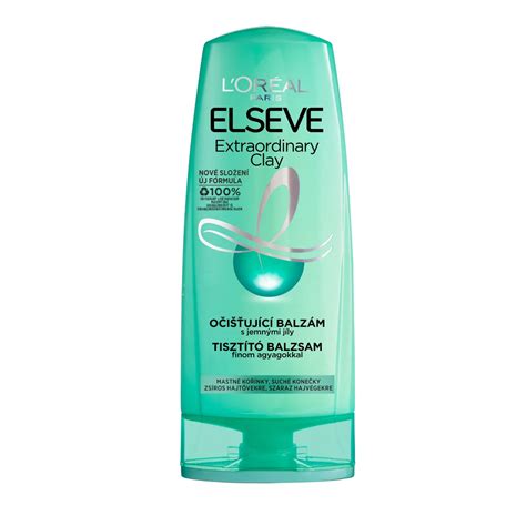 Loréal Paris Elseve Extraordinary Clay čisticí Balzám Na Vlasy 400 Ml