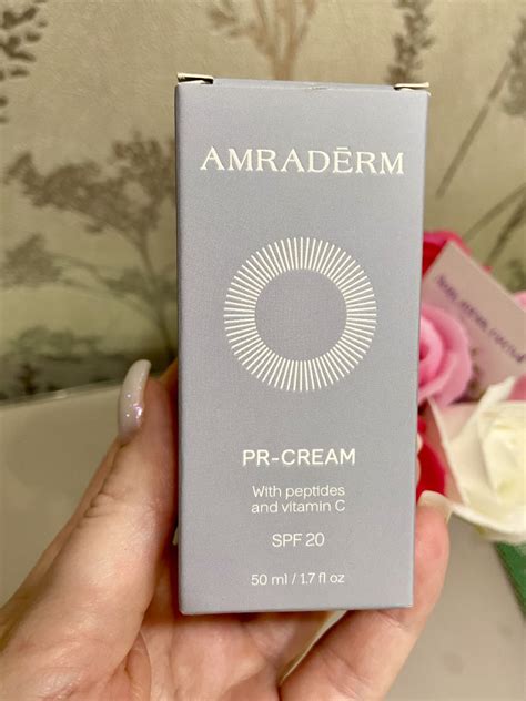 Антивозрастной крем для лица Amraderm Pr Cream With Peptides And Vitamin C Spf 20 отзывы
