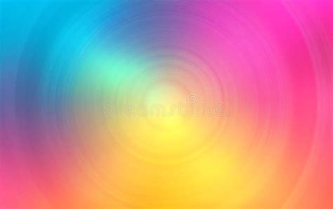 Abstract Colorful Circular Gradient Background Blending Vivid Shades For A Smooth Dynamic