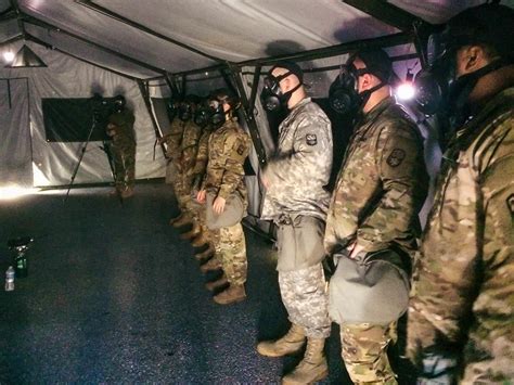 Confidence Soldiers Maintain Readiness During Cbrn Training Article