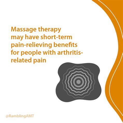 Massage And Osteoarthritis Amts Blog