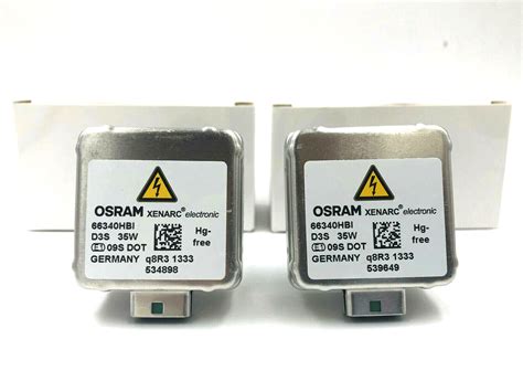 2x New Oem For 15 17 Mercedes Gla250 Hid Xenon Osram D3s 66340hbi