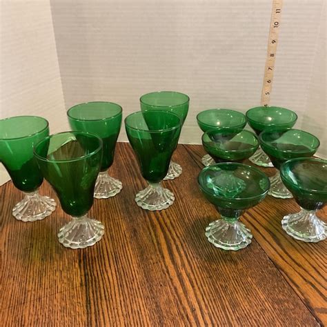 Vintage Anchor Hocking Glassware Etsy