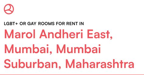 Marol Andheri East Mumbai Mumbai Suburban Mahara
