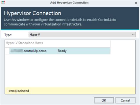 How To Connect A Hypervisor To Controlup