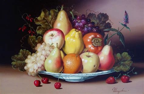 Натюрморт с фруктами | Fruit, Vegetables, Pear