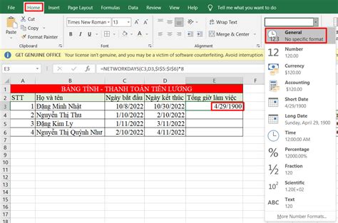 Hàm Networkdays Là Gì Cách Sử Dụng Hàm Networkdays Trong Excel