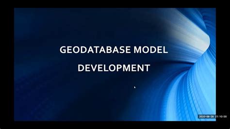 Database Management Geodatabase Creation YouTube
