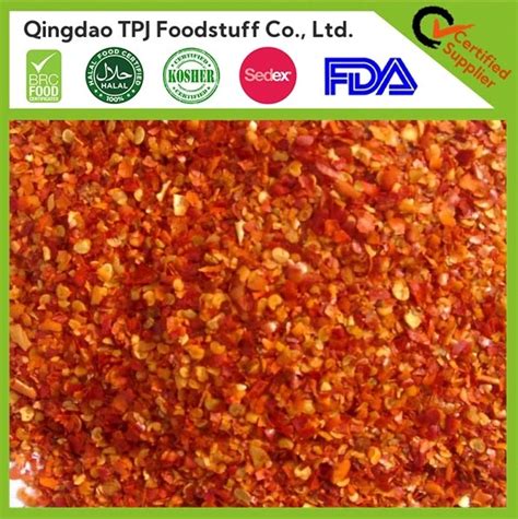 Dried Red Chili Flakes Dried Chili Crushed Chili Powder China Frozen