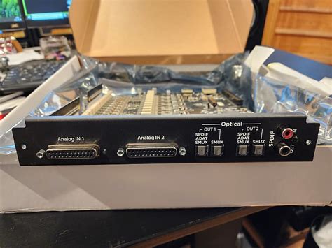 apogee symphony i o module 16 analog in 16 optical out reverb