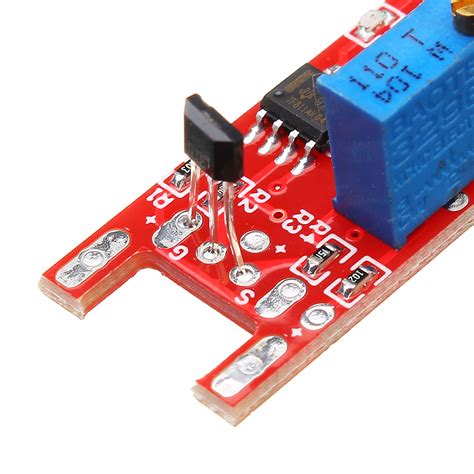 New Ky 024 4pin Linear Magnetic Switches Speed Counting Hall Sensor Module For Arduino Chile Shop