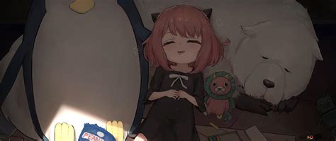 Cute Sleeping Anya Forger K Wallpaper Download