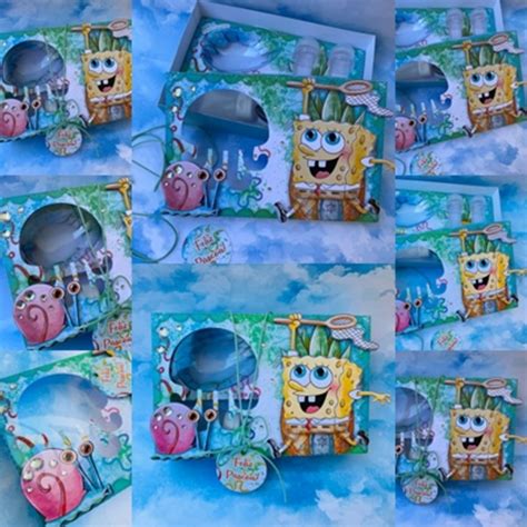 Arquivo de Corte Páscoa Mini Confeiteiro Bob Esponja Stu