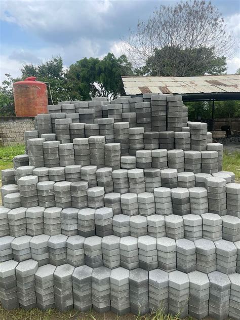 Paving Hexagonal Cv Sun Conblock