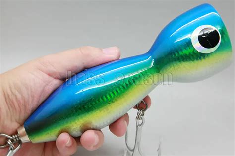 Duty Heavy 155g 7 Saltwater Lures Woodbody Gt Popper Topwater Fishing