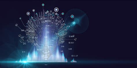 추상 3d 와이어 프레임 헤드 및 데이터 빅 데이터 라인과 렌즈 효과와 인공 지능 배경 기계 학습 연구 개념 0명에 대한 스톡 벡터 아트 및 기타 이미지 Istock