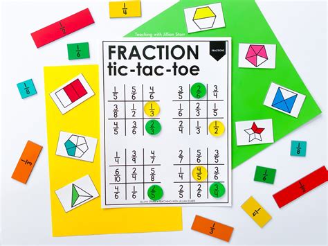 Teaching Fractions Through One Whole Games And Activities
