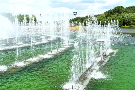 도시 공원 Tsaritsyno 모스크바 러시아 분수 0명에 대한 스톡 사진 및 기타 이미지 0명 녹색 러시아 Istock