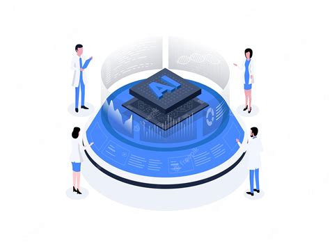 premium vector applying machine learning in healthcare utilizing