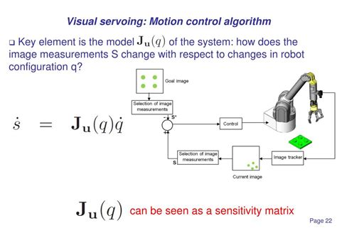 Ppt Towards Practical Visual Servoing In Robotics Powerpoint
