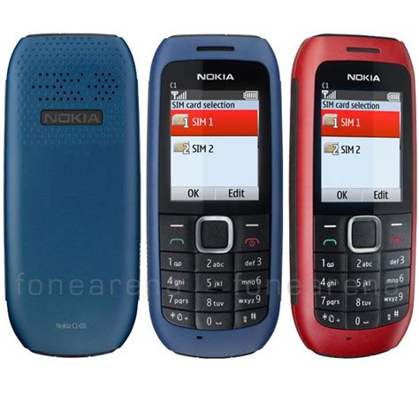 Nokia Mobiles C2 01 C2 00 C1 01 C1 00 Review And Price