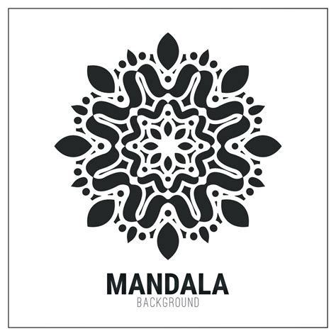 Mandala Flat Background Design Template 16059176 Vector Art At Vecteezy
