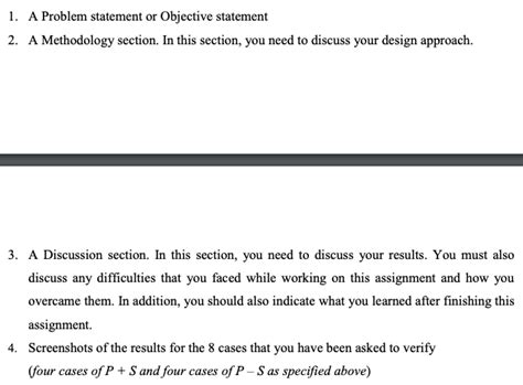 Design A 4 Bit 2s Complement Format Addersubtractor