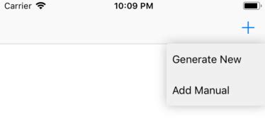 Ios Showing Dropdown Menu Popover Below Barbuttonitem On Click