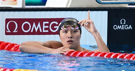 김우민 주 중목 자유형 400m도 파리행 확정3종목 출전권 획득