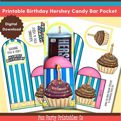 Happy Birthday Candy Bar Posternature Cat Wcostream
