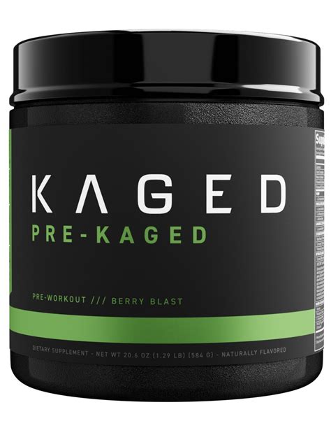 Pre Kaged Pre Workout By Kaged