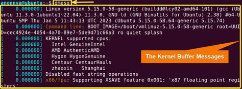 The Dmesg Command In Linux 7 Practical Examples