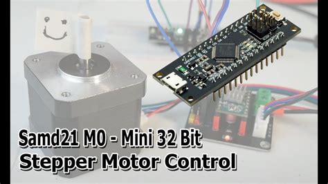 Samd21 M0 Mini 32bit Stepper Motor Control Youtube