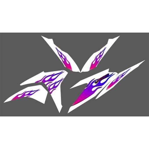 Jual STIKER STRIPING TRANSPARAN VARIO 125 OLD KZR BOHLAM MOTIF API