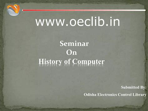 History Of Computers Ppt Pptx