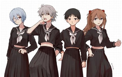 í F Asuka Langley Evangelion Anime Fandoms Ayanami Rei