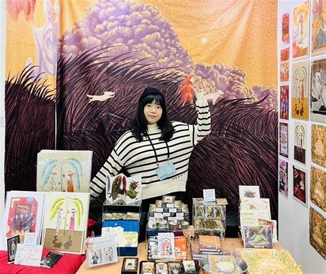 高市青年局補助插畫家赴韓參展大放異彩 奇幻畫風超吸睛 嚷嚷社