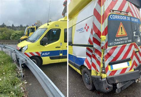 Clermont Ferrand A89 11ème Heurt De Fourgon Depuis Le Début Dannée