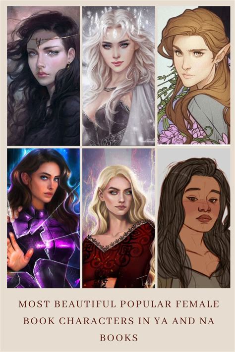 Most Beautiful Female Ya And Na Book Characters Female Book