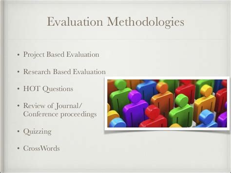 Evaluation In Higher Education