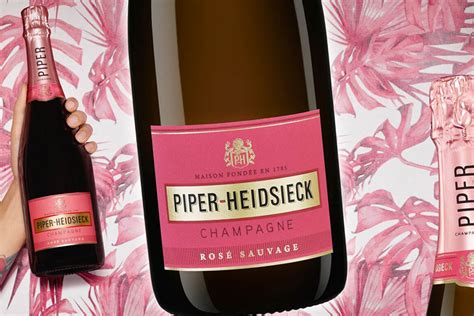 Rượu Sâm Panh Champagne Piper Heidsieck Brut Rosé MỘc An Market