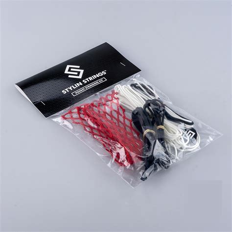 Lacrosse Stringing Kits Mesh Goalie Traditional And Women S Pockets